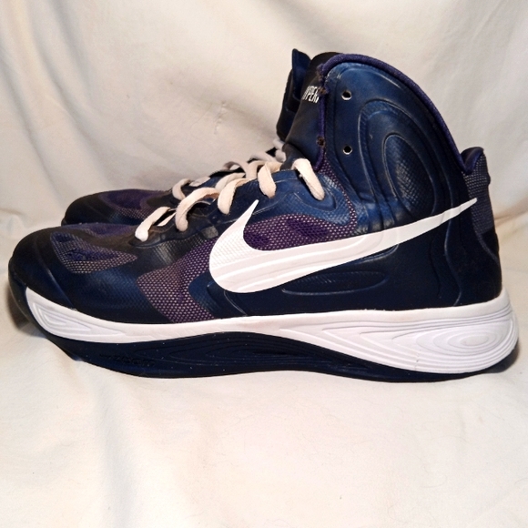 Nike | Shoes | Nike Hyperfuse Tb Bluewhite Basketball Basketball Shoes ...